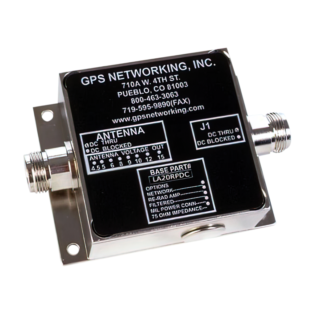 GPS Line Amplifier 30dB Gain w/ Weatherproofing – Oceaneering Products